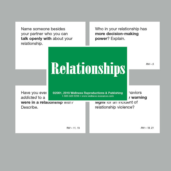 The Relationship Workbook & Cards Set | CreativeTherapyStore