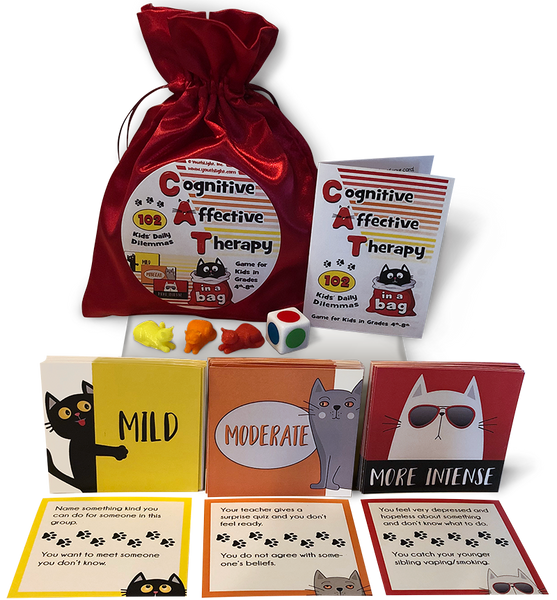 Cognitive Affective Therapy in a Bag - Kids' Daily Dilemmas | CreativeTherapyStore
