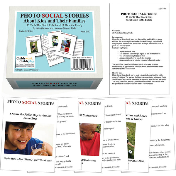 Photo Social Stories: Kids and Their Families | CreativeTherapyStore