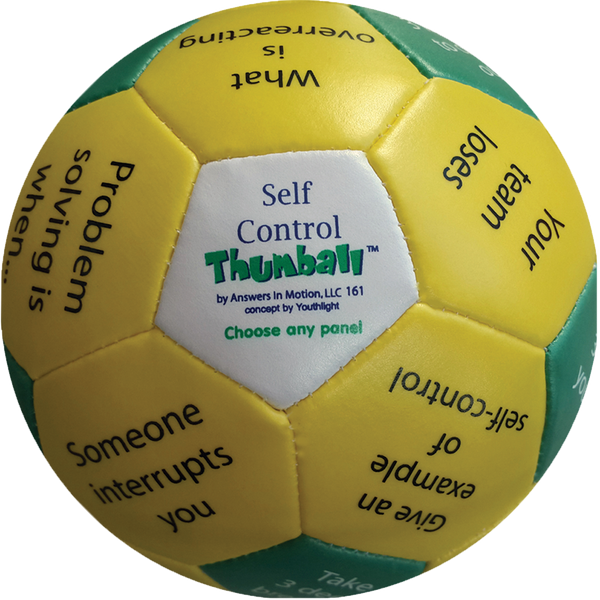 Self-Control 4 Inch Thumball | CreativeTherapyStore